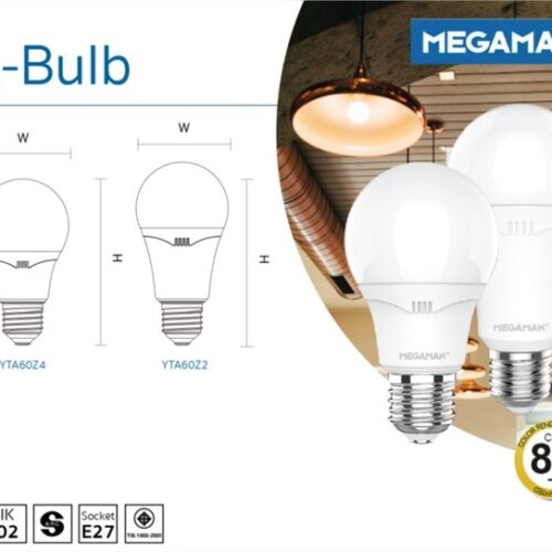 หลอดไฟ LED MEGAMAN - DN-LIGHTING ออกแบบตกแต่งแสงไฟ มืออาชีพ